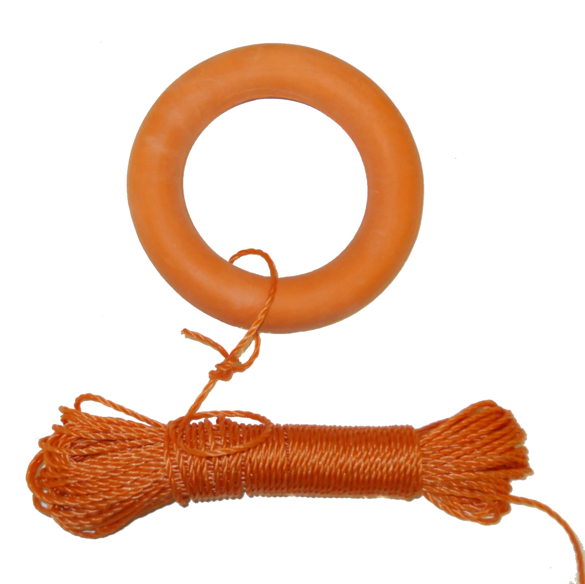 Rescue Quoit & Line – Floating Throw Ring 155mm with 30m x 5mm PE Rope ...